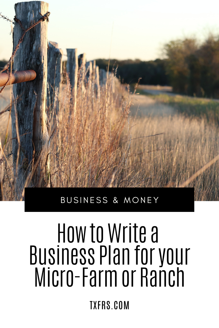 How to Write a Business Plan for your Micro Farm or Ranch - Texas Farm ...